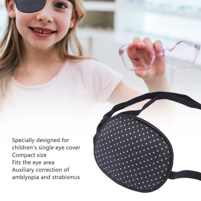 LON® Cache-œil amblyopie Patch pour les yeux en soie pour enfants ...