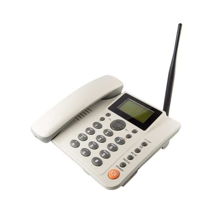 Linkcom - Téléphone GSM - Link GSM Desk Top - Cdiscount Téléphonie