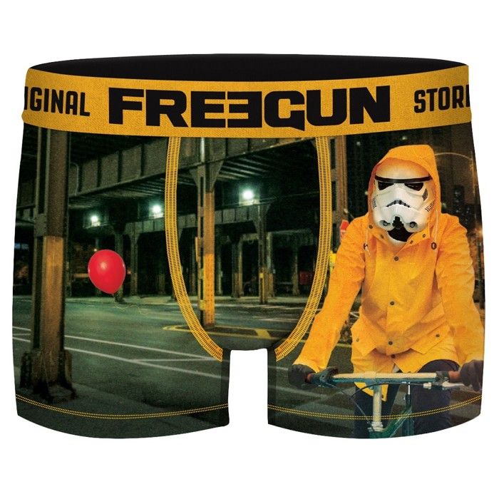 FREEGUN Caleçon Homme Infroissable, Boxer Homme, STORMTROOPER, Léger et ...