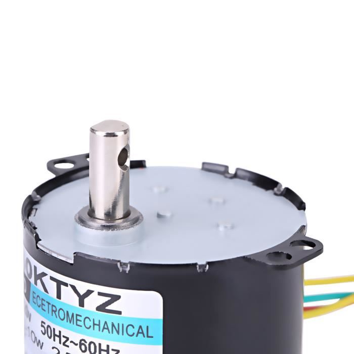 Moteur synchrone - QQMORA - XD-50KTYZ - AC220V 10W 0.5A - 20r/min - Bateau électrique ...