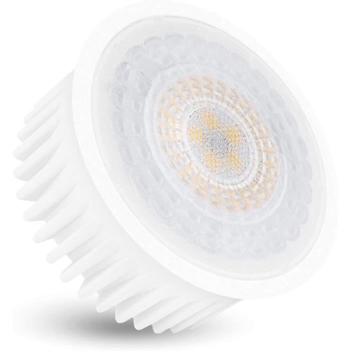 Module Led 5 W Extra Plat Ø 50 X 23 Mm Pour Spots Encastrables En Blanc ...