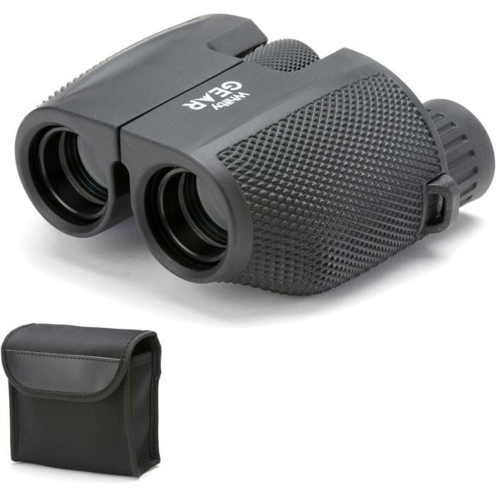 Gear Jumelles compactes 10 x 25 mm pour la randonnée et l'observation ...