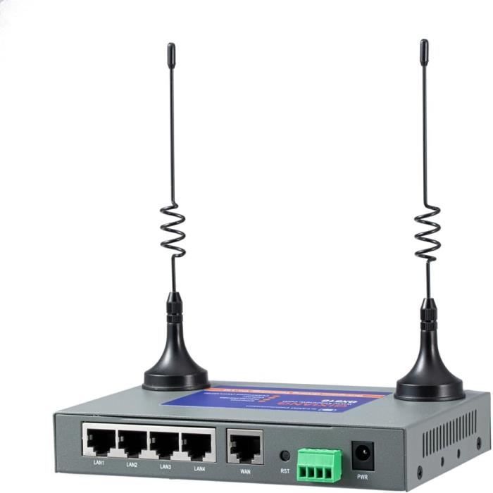 Luernas Routeur Wifi Avec Sim 4G Lte Industriel Qx510-Ew2 Avec 5 Ports ...