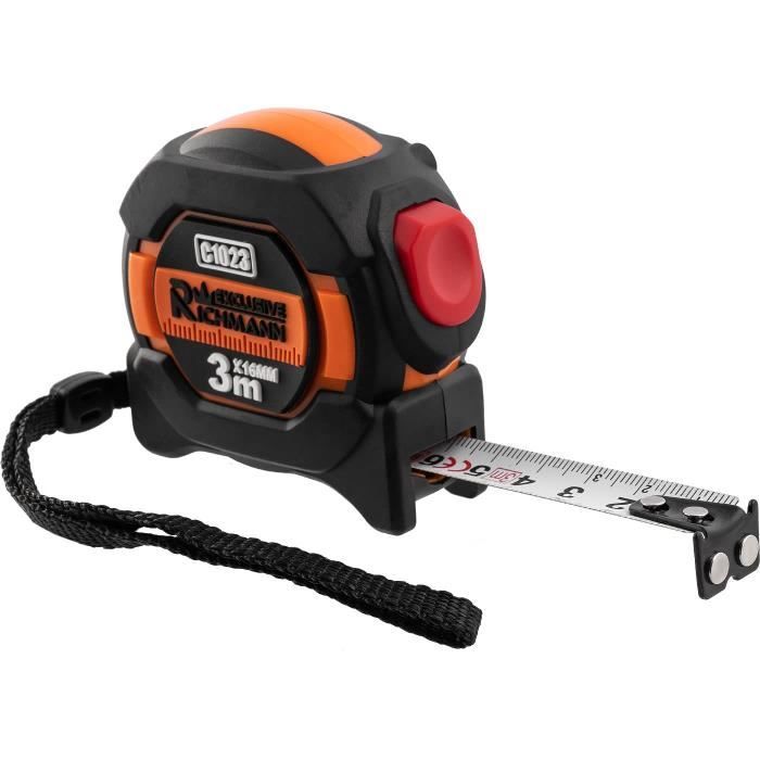 Mètre Ruban À Mesurer, Rouleau - 3 M, 5 M, 8 M - Magnétique - En Nylon ...