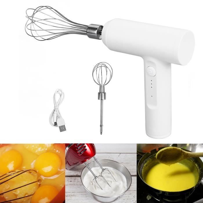 Batteur Électrique, Métalliques Électriques pour Œufs (Blanc) 84530 ...