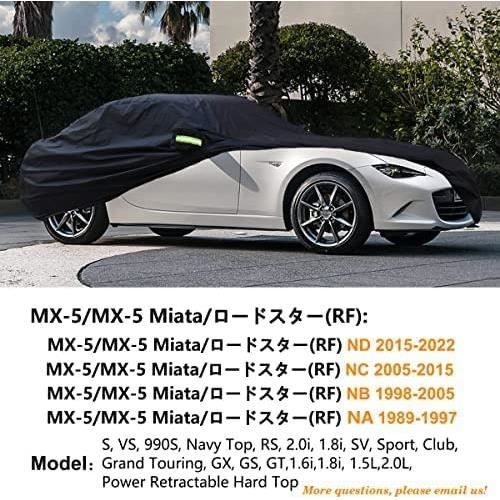 Bâche Voiture Compatible avec Mazda MX-5- MX-5 RF ND NC NB NA 1989-2022 ...
