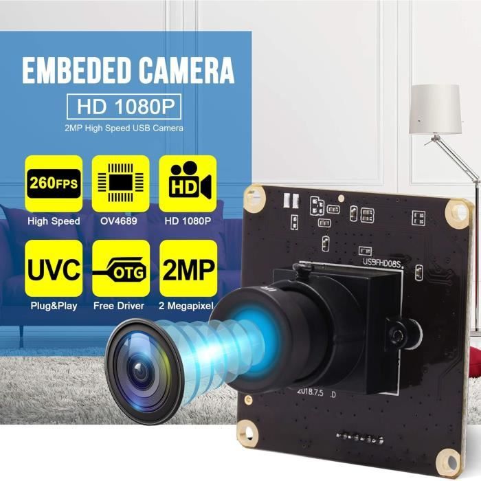 Module de caméra 1080P 60fps - 360P 260fps CMOS OV4689 Full HD Mini ...