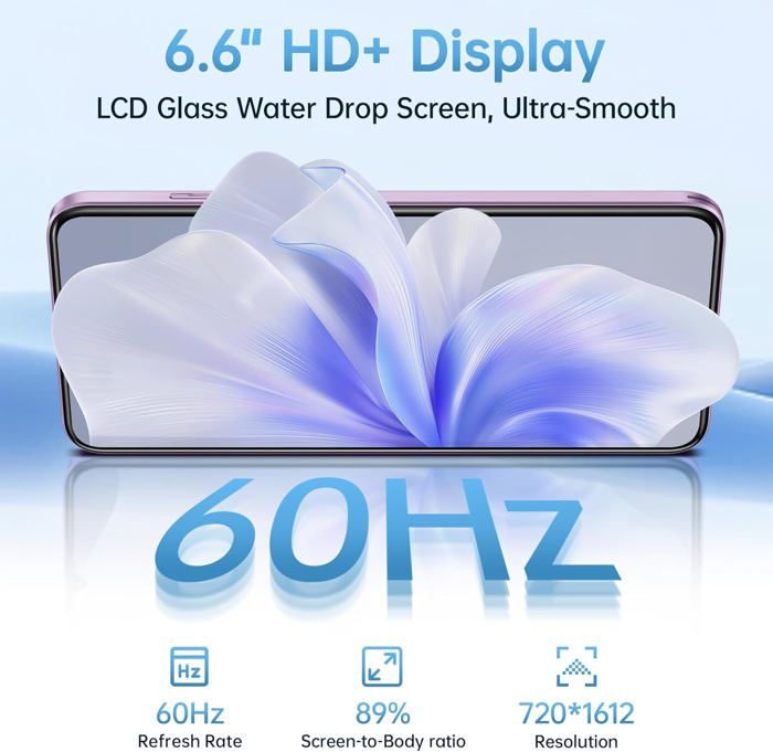 C53 Téléphone Portable Débloqué 2024-Smartphone Android 14,Écran 6.6 ...