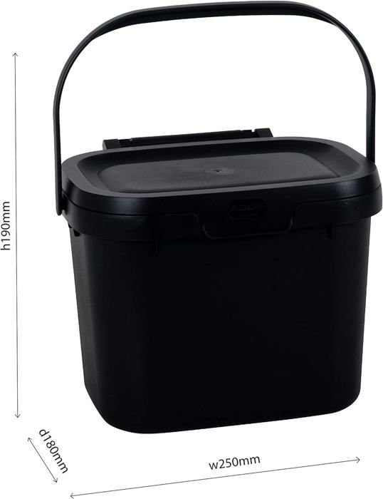 Poubelle À Compost À Usage Quotidien Dans La Cuisine - Bac Bleu Ciel ...