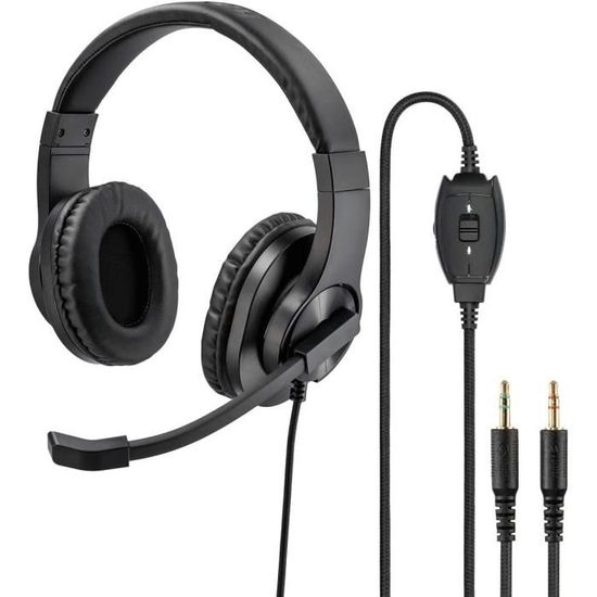 Casque Micro de bureau 'HS-P 300' (casque Micro perche flexible ...