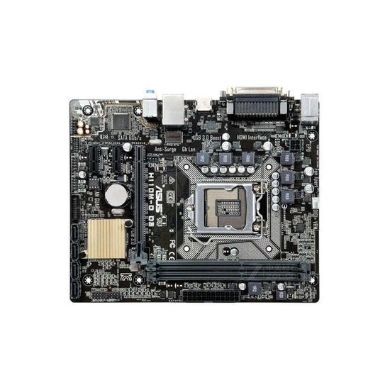 Carte mère ASUS H110M-E Intel H110 LGA 1151 2xDDR4 32GB Micro ATX - Cdiscount Informatique