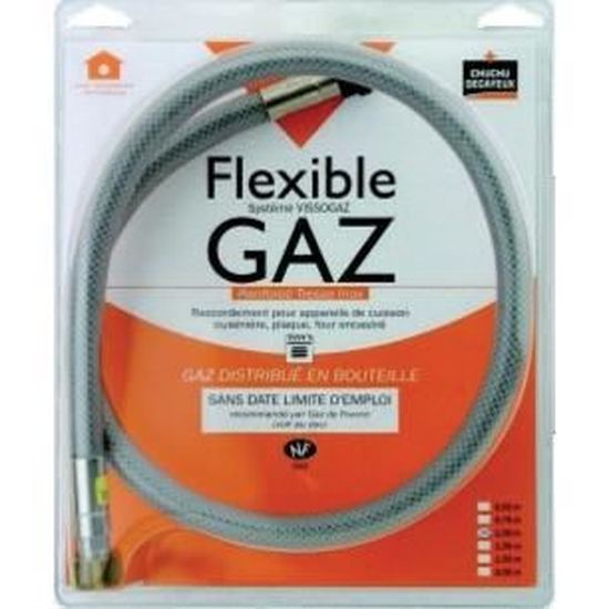 Flexible gaz inox NF à vie Butane Propane 2 f20x150 f15x21 - Cdiscount ...