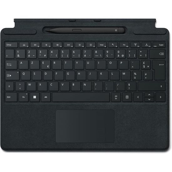 Surface Clavier Signature Keyboard Noir + Stylet Slim Pen 2, Compatible ...