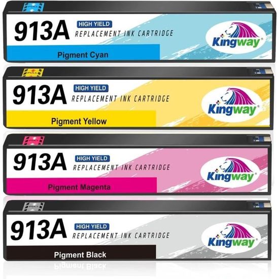 913A Cartouches D'Encre Compatibles Avec Hp 913 913A Pour Hp Pagewide ...