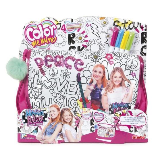 MAGGIE & BIANCA COLOR ME MINE Sac Ovale à colorier - Cdiscount Jeux ...