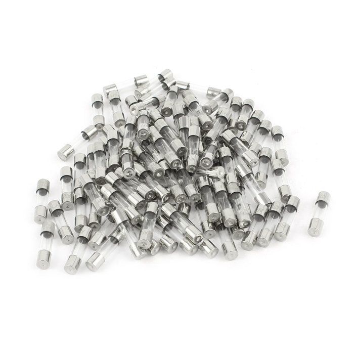 Fusible SOURCING MAP 100Pcs 5 x 20mm 250V 3,15A F3,15AL Fusibles pour tube de verre à soufflage ...