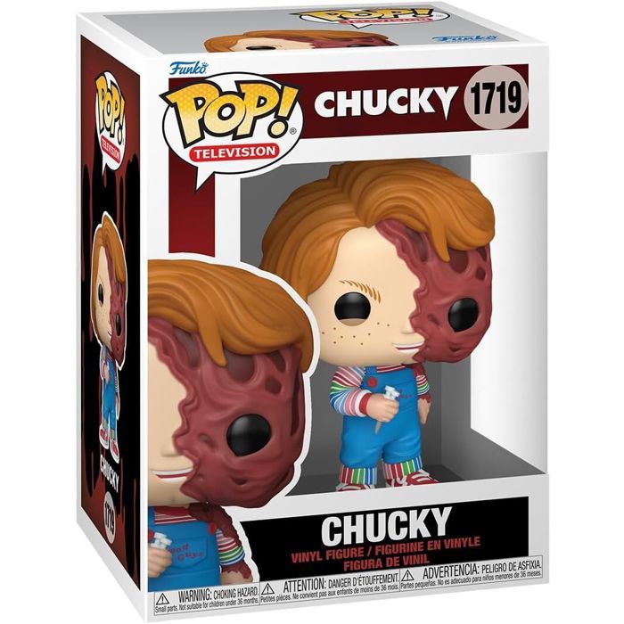 Figurine Funko Pop! N°1719 - Chucky - Melted Chucky - Cdiscount Jeux ...