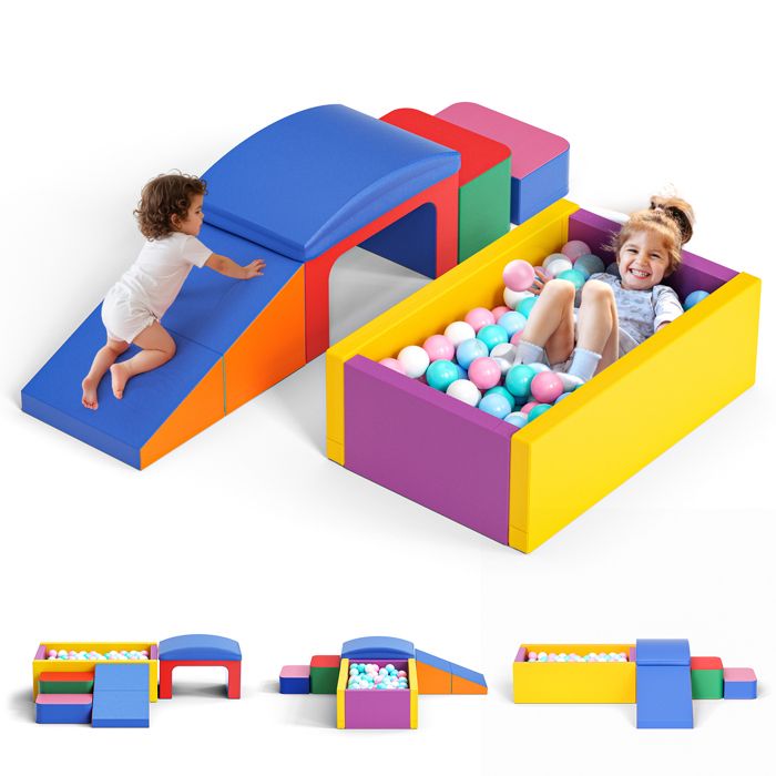 Parcours motricité bébé,Blocs de Construction en Mousse géants pour ...