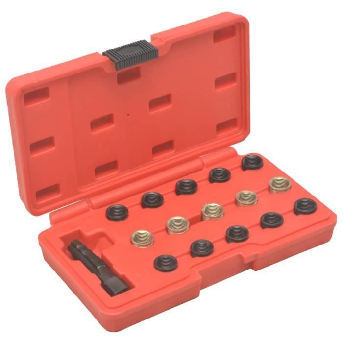 RAI Kit réparation filetage bougie de préchauffage 16 pcs M14x1,25 ...