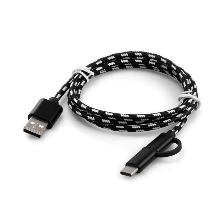 YJL70710769BK@Câble de charge magnétique de câble rond pour Type-C ...