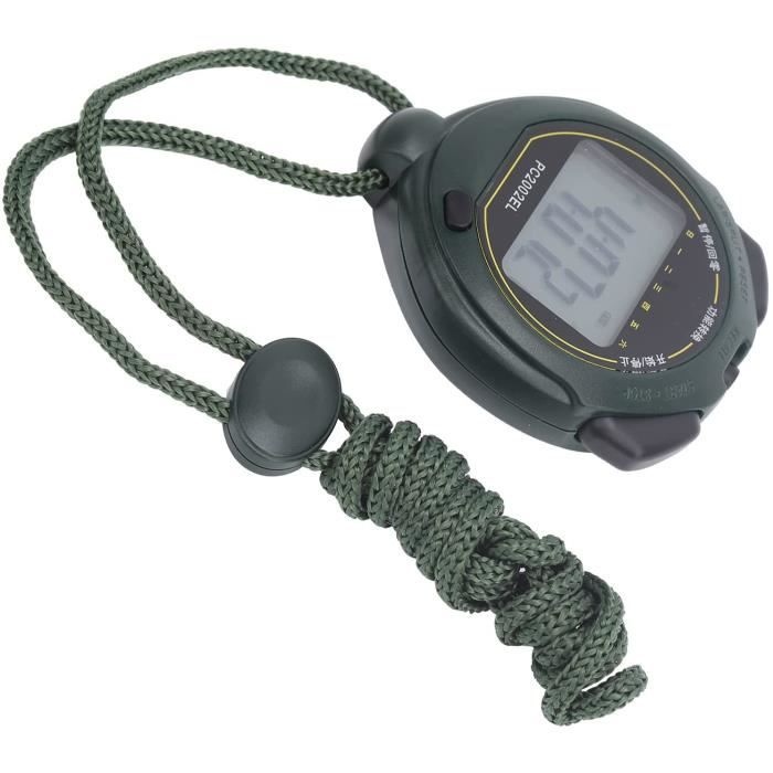 Chronomètre de Sport, Chronomètre électronique Lumineux Multifonction ...