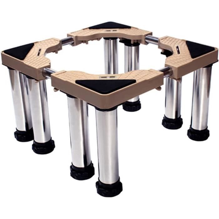 Support de Machine à Laver Base réglable avec 4-8-12 Pieds Solides pour ...