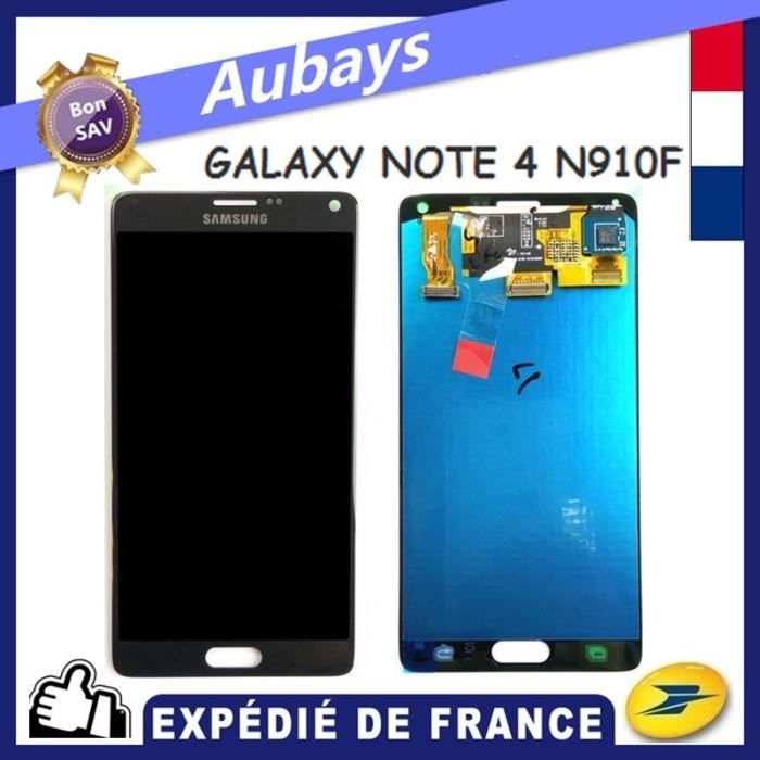 ECRAN LCD NOIR POUR SAMSUNG GALAXY NOTE 4 SM-N910 - Cdiscount Téléphonie