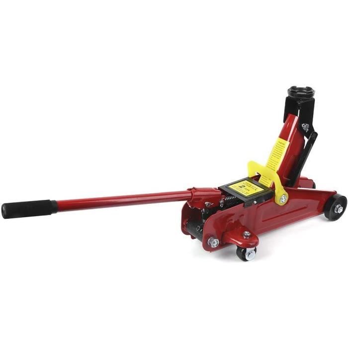 Cric hydraulique, 2 tonnes Cric de Voiture Cric de Sol hydraulique ...