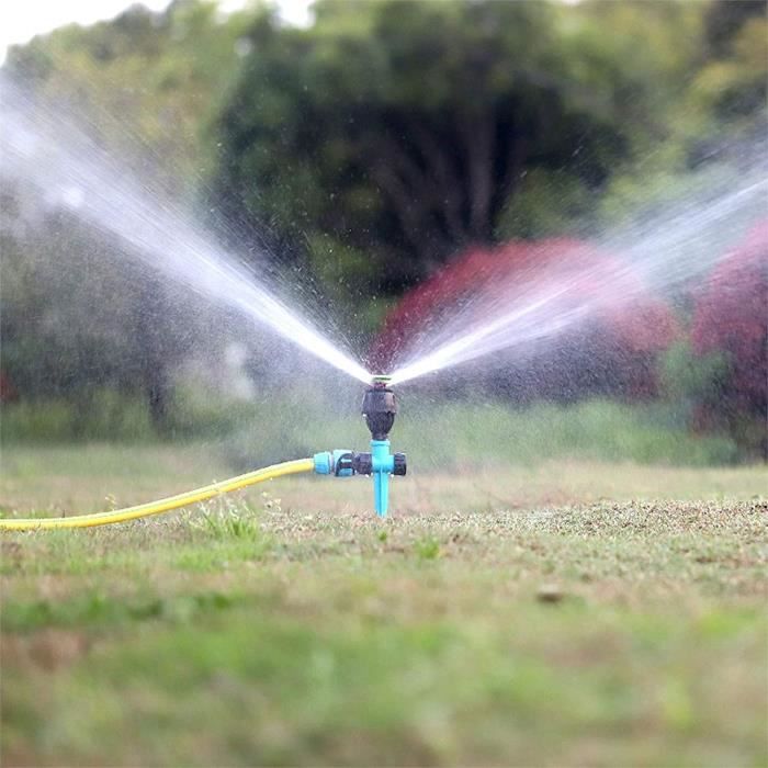 Arroseur automatique de jardin, système d'arrosage rotatif à 360 degrés ...