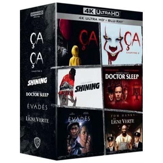 Wbs Coffret Stephen King Blu-ray 4K Ultra HD - 5051889711889 ...