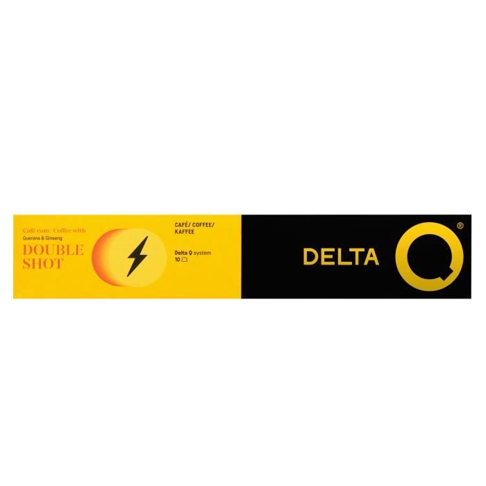 Delta Q - Double - 10 capsules compatible uniquement machines Delta Q ...
