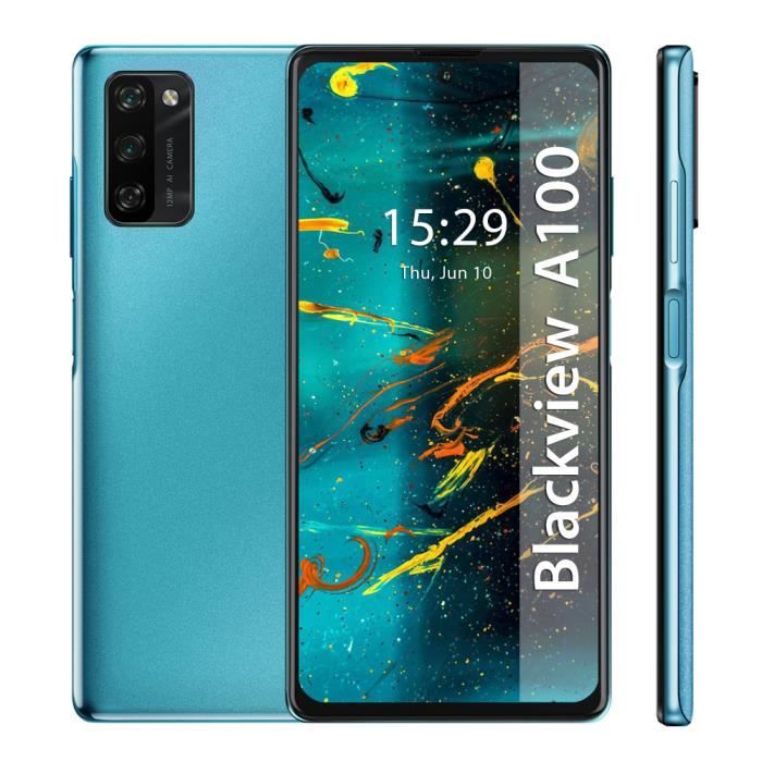 Smartphone BLACKVIEW A100 128 Go 6.67'' Android 11 NFC Double Sim GPS ...