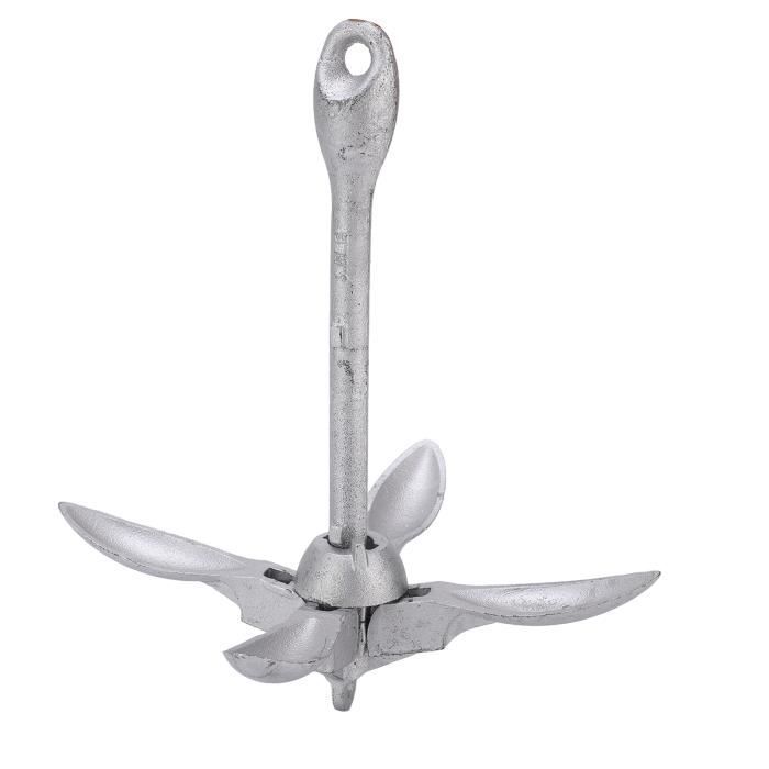 Cikonielf Ancre de grappin pliable Quincaillerie de pont de bateau d ... Cikonielf Ancre de grappin pliable Quincaillerie de pont de bateau d ...