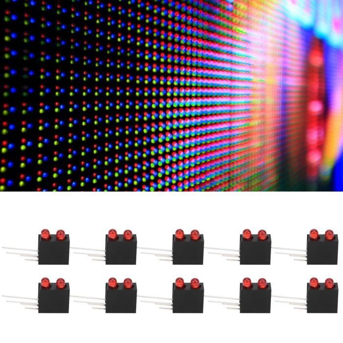 HEN--100Pcs Supports de Lampe LED Diode 3mm avec Base - Accessoires ...