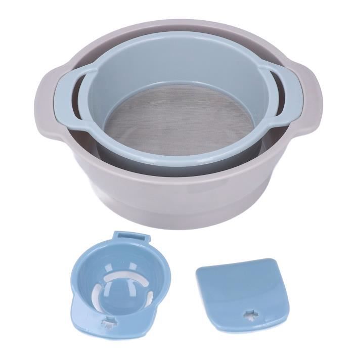 Fdit ensemble de plateaux de coupe Ensemble de tamis à pollen 4 pièces ...