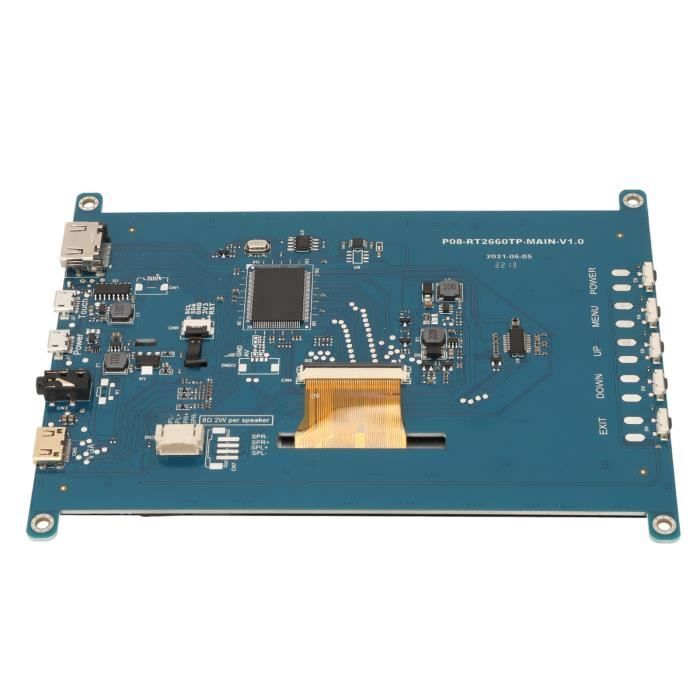HEG Pour écran RasPi 7 pouces 1024x600 IPS écran 7 pouces couleur ...