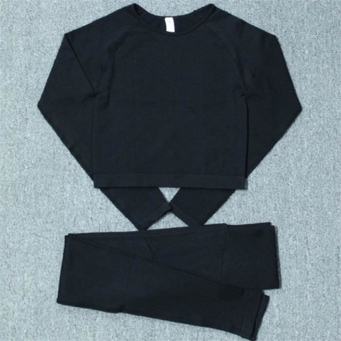 ENSEMBLE DE VETEMENTS DE SPORT Femme - Combinaison de fitness pour ...