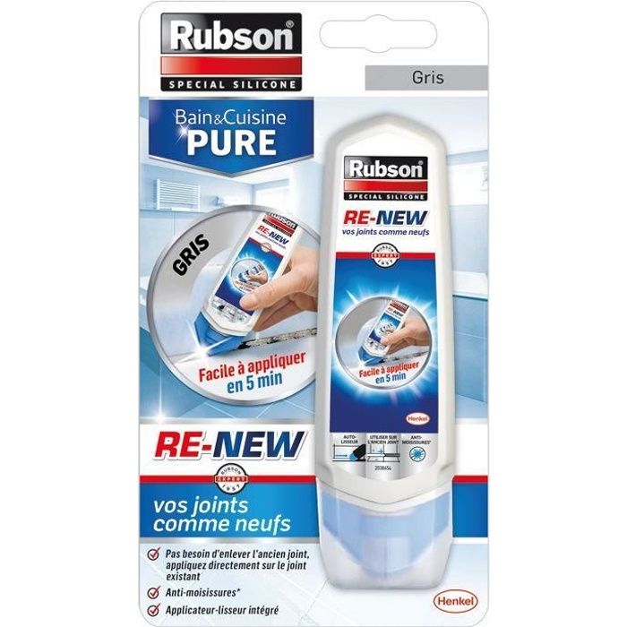 Mastic - RUBSON - RE-NEW - Triple Protection - Gris - 100ml - Cdiscount ...