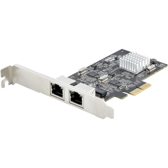 Carte Réseau Pcie À 2 Ports 2,5 Gbps Nbase-T, Intel I225-V - Carte ...