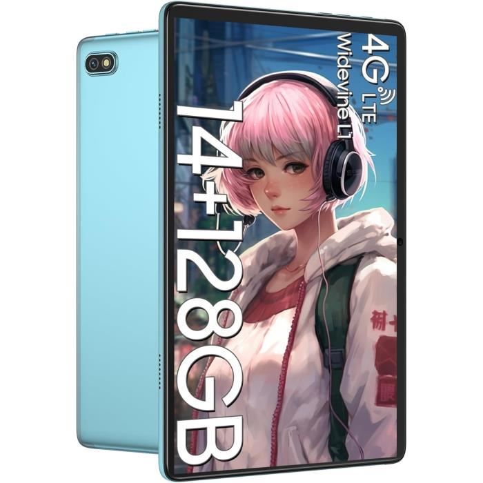 Tablette Android 12, Tablette Tactile 10.1 Pouces, 14Go Ram+128Go Rom ...