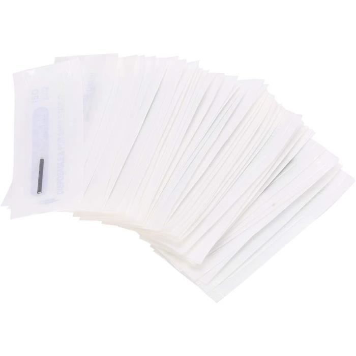 50Pcs 0.18Mm Aiguilles De Microblading Sourcil Tatouage Lame D'Aiguille ...