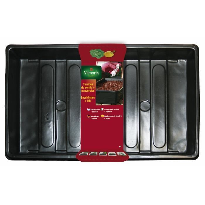 Terrines de Semis avec Couvercle - Cdiscount Jardin