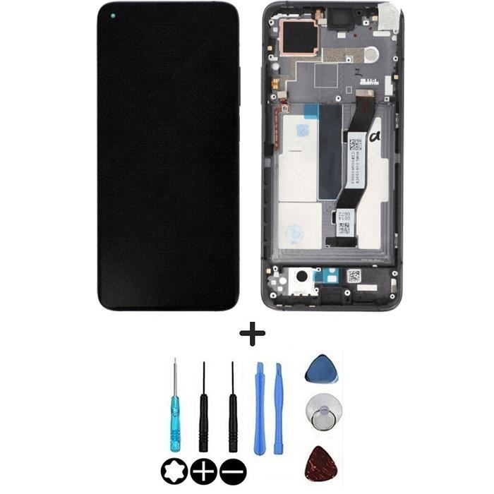 Original Ecran LCD & Vitre tactile Noir Assemblés Sur Châssis Pour Xiaomi Mi 10T 5G-Mi 10T Pro ...