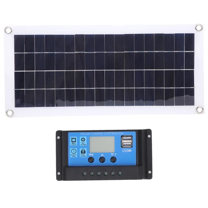 YOSOO Solar Regulator, Solar Panel, USB Ports for Outdoor Travel jardin ...