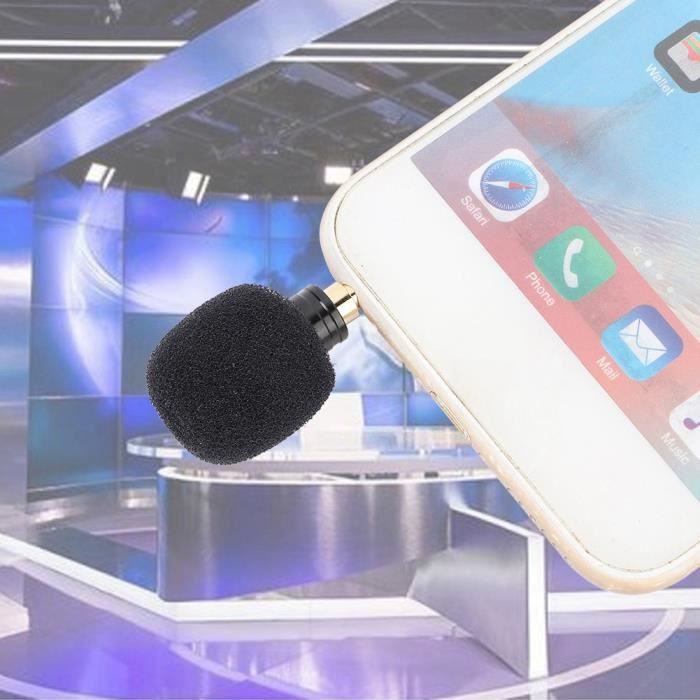 Microphone portable - YOSOO - Mini microphone sans fil - 3,5 mm - Haute ...
