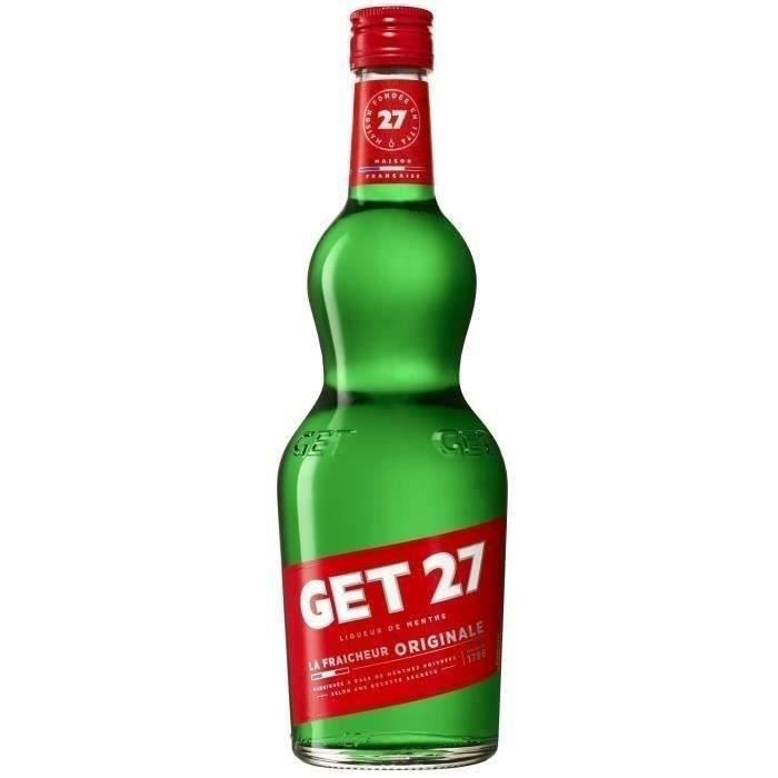 Liqueur Get 27 - Liqueur de menthe - France - 17.9%vol - 70cl - La cave ...