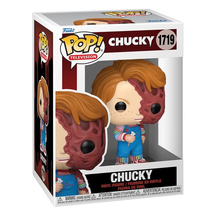 Figurine Funko Pop! N°1719 - Chucky - Melted Chucky - Cdiscount Jeux ...