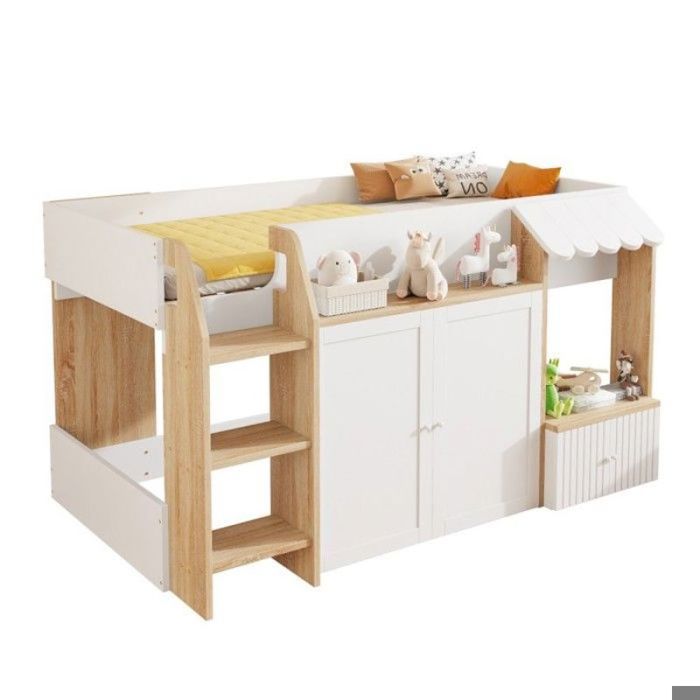Lit Mezzanine Mi Hauteur Enfant