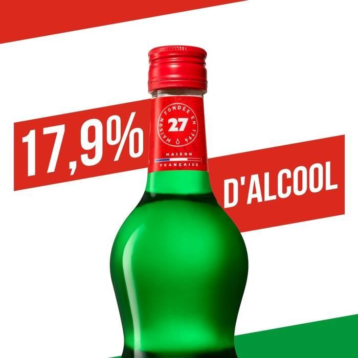 Liqueur Get 27 - Liqueur de menthe - France - 17.9%vol - 70cl - La cave ...