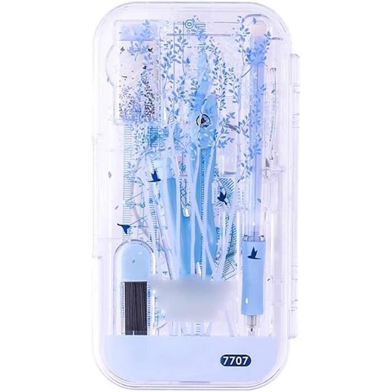 Compas De Mesure Set Mignon Compass Math Géométrie Kit 8 Pièces Cercle ...